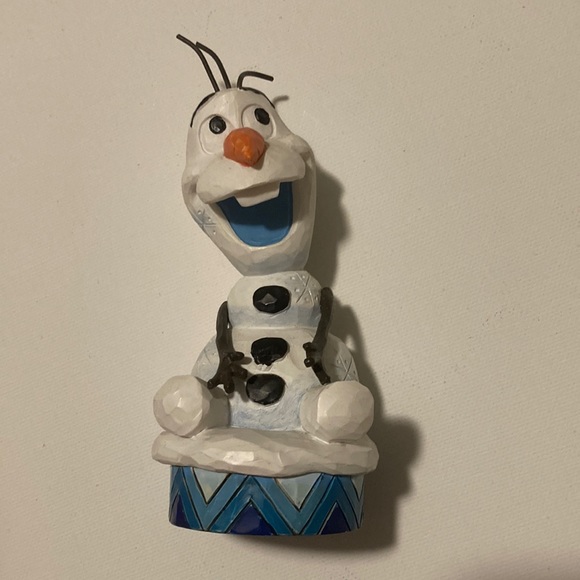 Disney | Accents | Jim Shore Silly Snowman Walt Disney Showcase ...